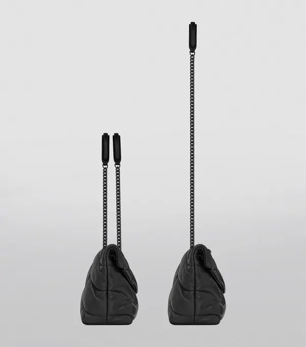 Saint Laurent Loulou Shoulder Bag - Black