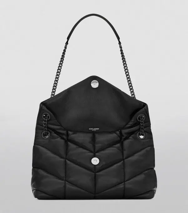 Saint Laurent Loulou Shoulder Bag - Black