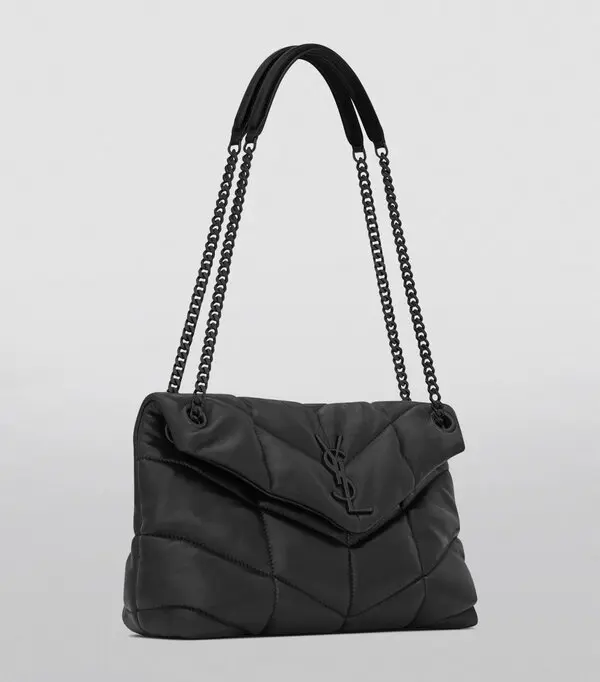 Saint Laurent Loulou Shoulder Bag - Black