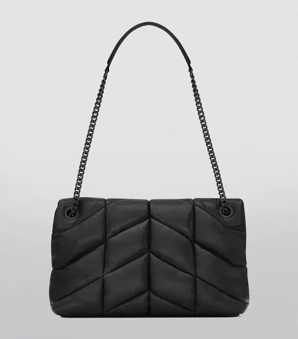 Saint Laurent Loulou Shoulder Bag - Black