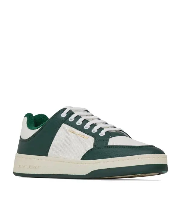 Saint Laurent Leather Sneakers