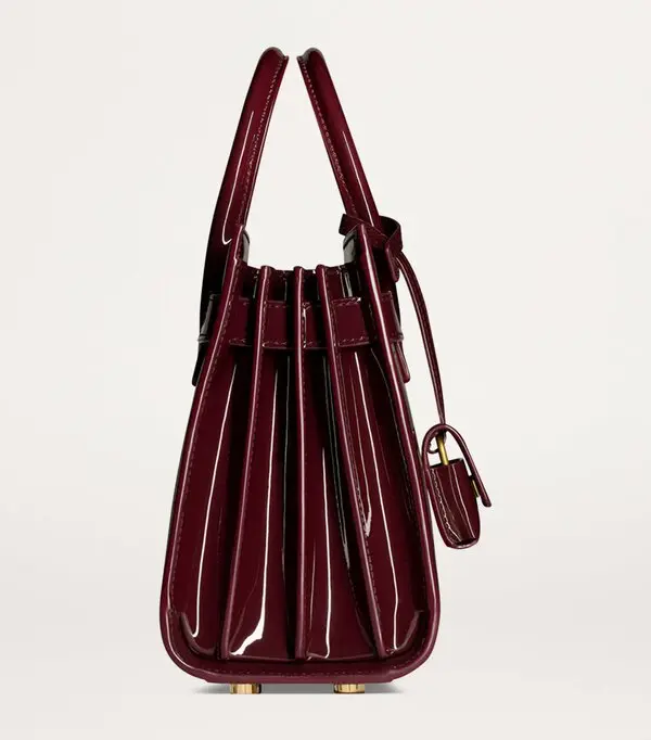 Saint Laurent Nano Sac De Jour Tote - Red