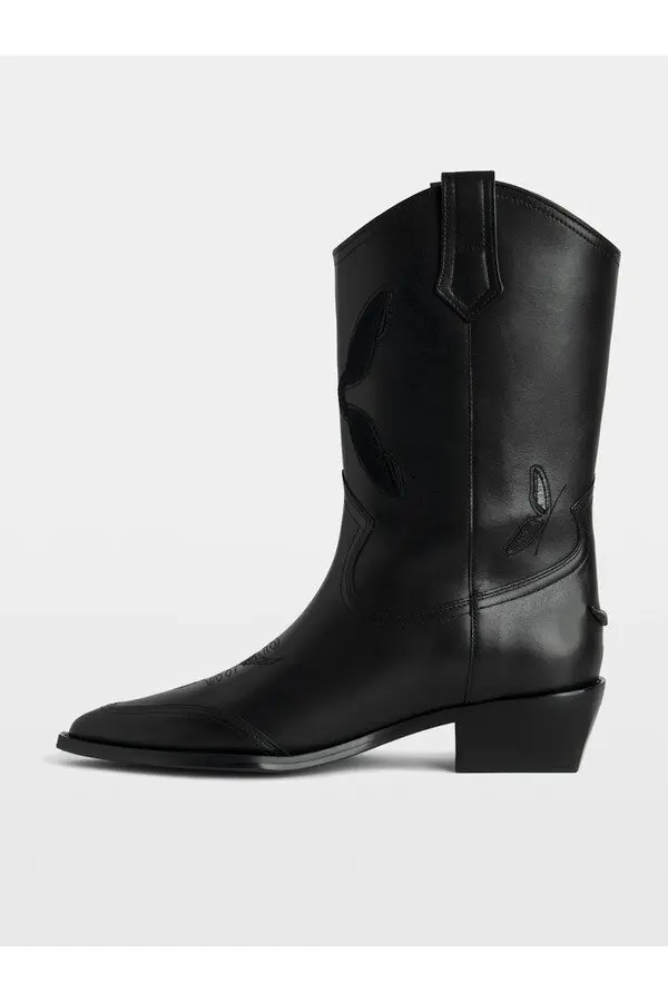 Zadig&Voltaire Cara Western Ankle Boots