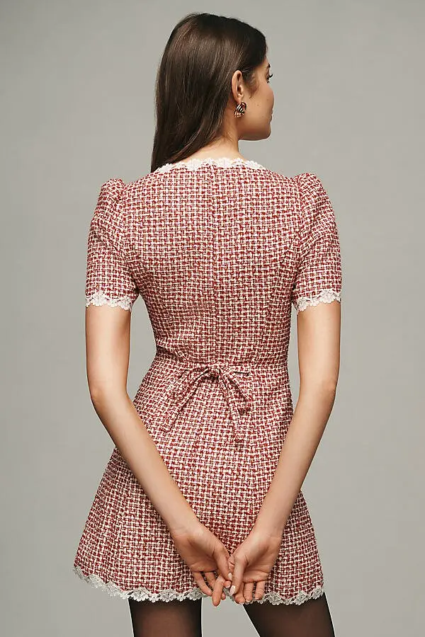 reformation anabella short sleeve mini dress Anabella Mini Dress