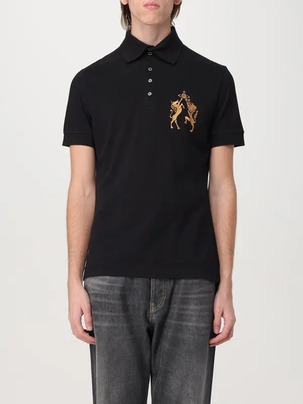 Vivienne Westwood Polo Shirt In Black - 30% Off | Editorialist