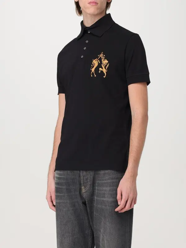 トップス Vivienne Westwood polo shirt Vivienne Westwood Polo Shirt In Black - 30% Off | Editorialist