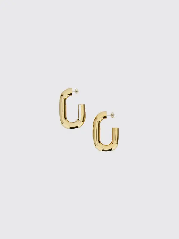 Rabanne Brass Half-hoop Earrings - Gold