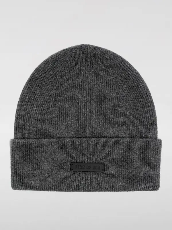 Fear Of God Ribbed Beanie - Grey