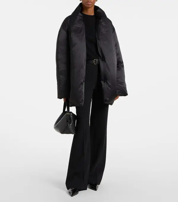 TOTEME Satin Down Hooded Jacket