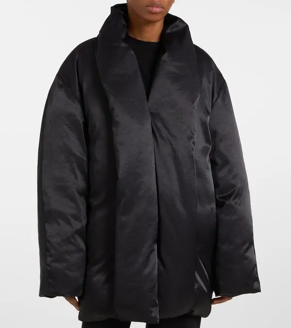 TOTEME Satin Down Hooded Jacket