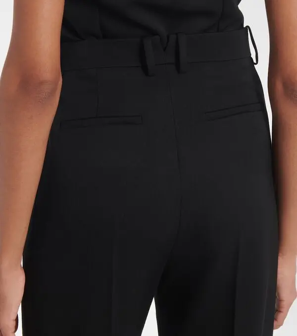 Saint Laurent Tailored Wool Tuxedo Pants