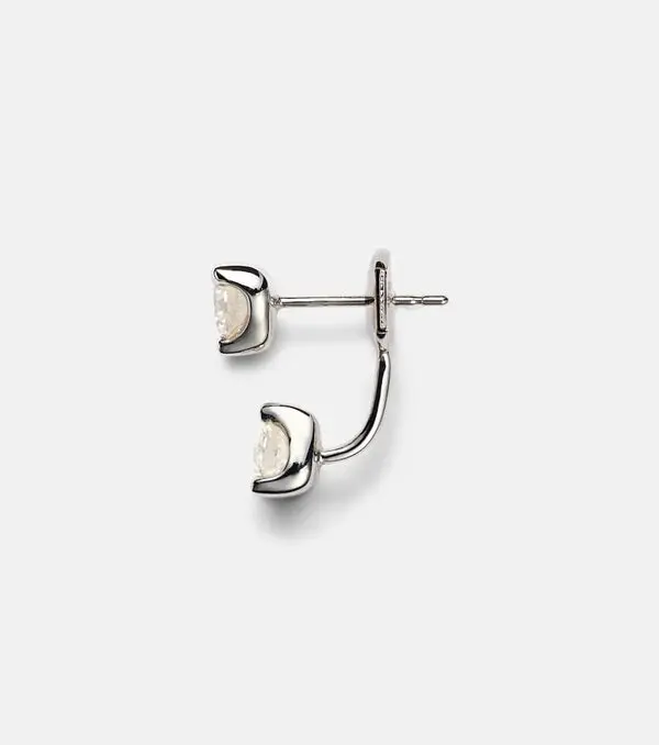ANITA KO 18kt White Gold Single Earring With Diamonds