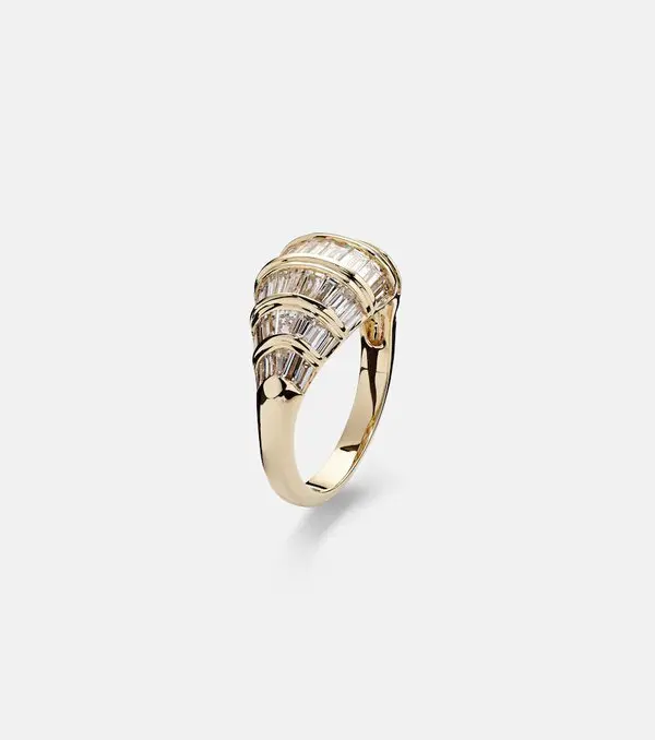 ANITA KO Zoe 18kt Ring With Diamonds - Gold
