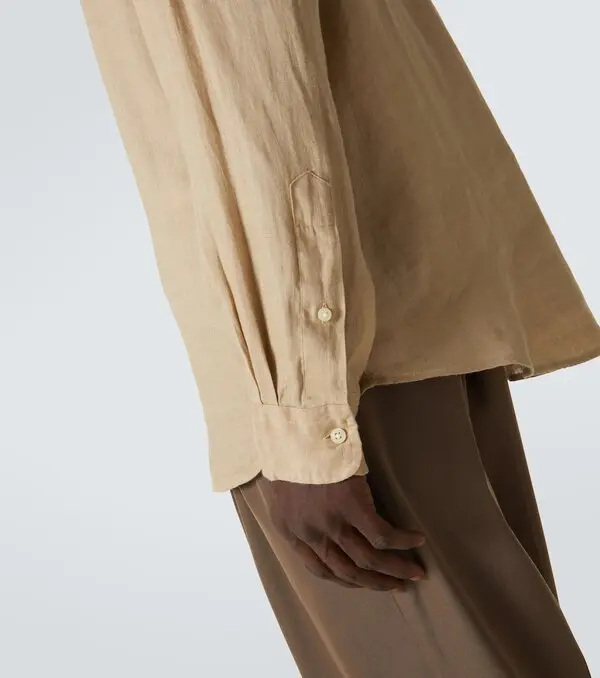 Polo Ralph Lauren Linen Oxford Shirt - Beige