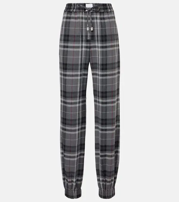 Attico Cotton-blend Track Pants