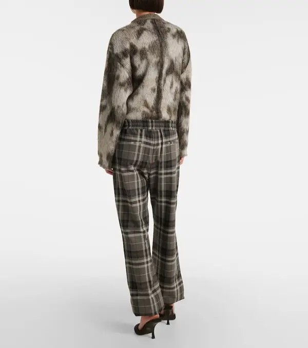 Attico Cotton-blend Track Pants