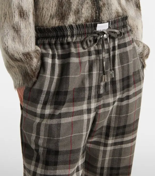 Attico Cotton-blend Track Pants