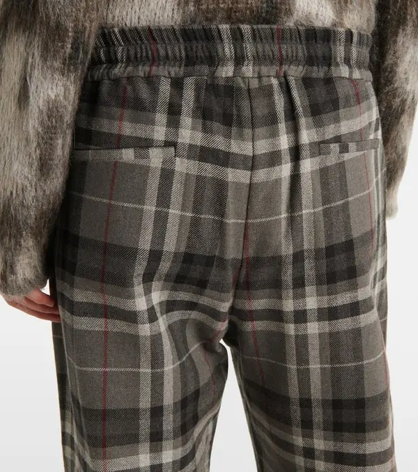 Attico Cotton-blend Track Pants
