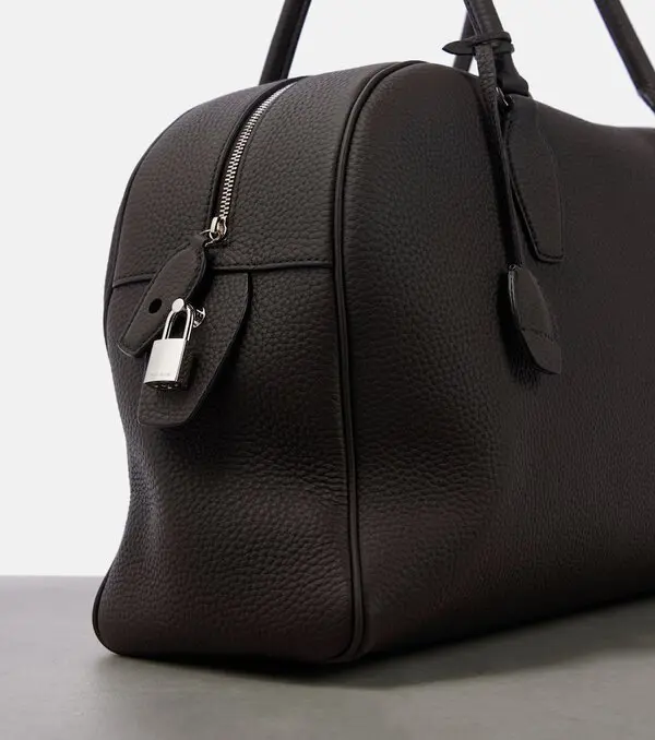 THE ROW India 15.75 Leather Tote Bag - Brown