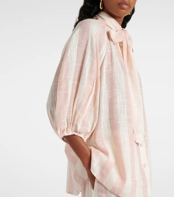 Zimmermann Acacia Striped Blouse