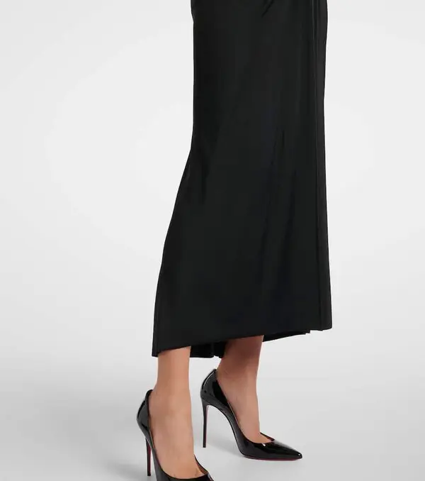 Victoria Beckham Gathered Midi Dress
