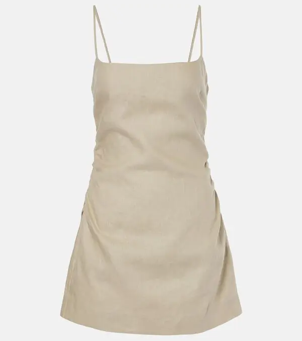 SIR. Tamara Linen Minidress
