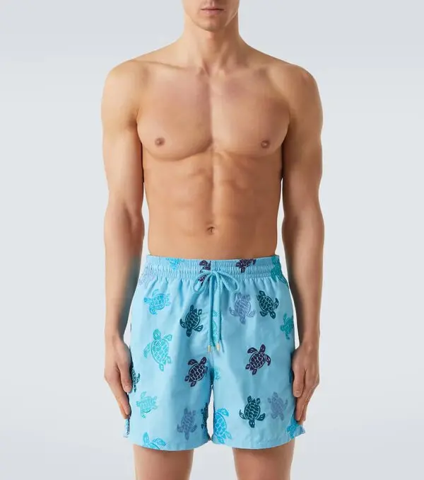 Vilebrequin Turtle Printed Swim Shorts