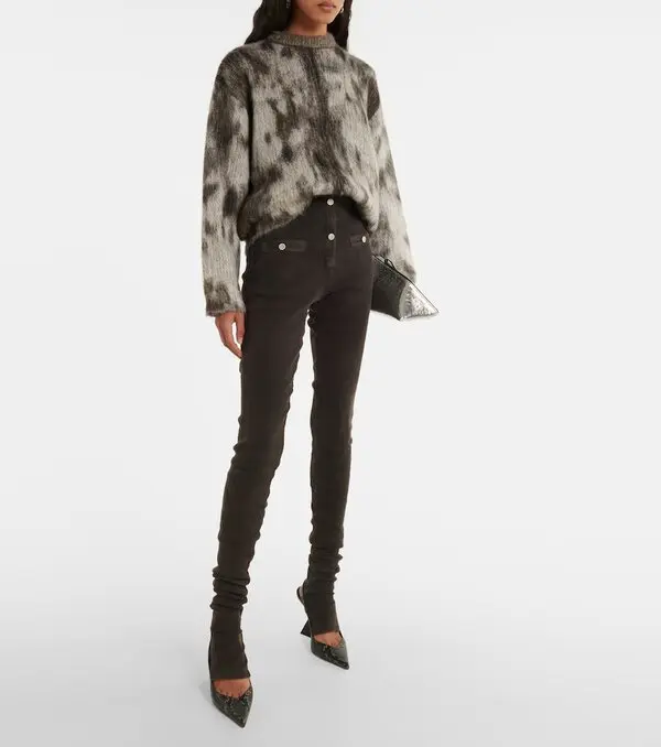 Attico Cotton-blend Leggings