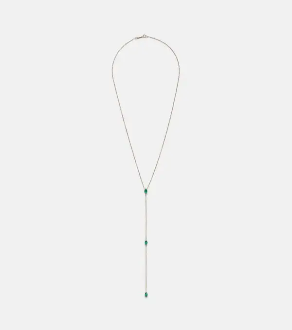 ANITA KO 18kt Yellow Necklace With Emeralds - Gold