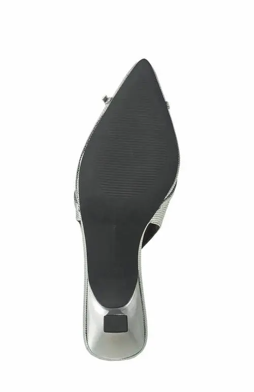 French Connection Buckled Slingback Kitten Heel
