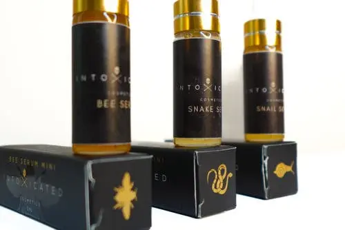 INTOXICATED COSMETICS Mini Set | Hydrating | Anti-aging Skincare Sampler | Purified Bee Venom