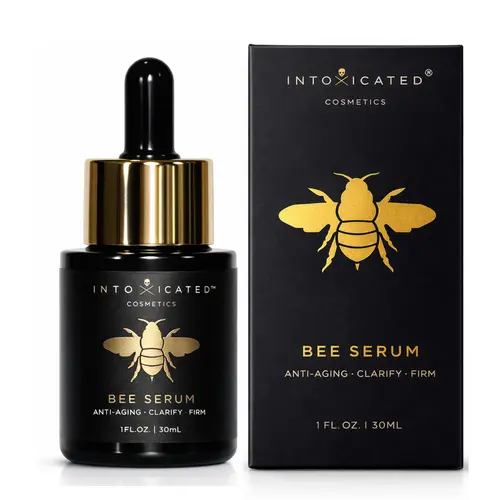 INTOXICATED COSMETICS Bee Serum | 1 Fl.oz./30ml | Boosts Blood Circulation, Promotes Collagen Production