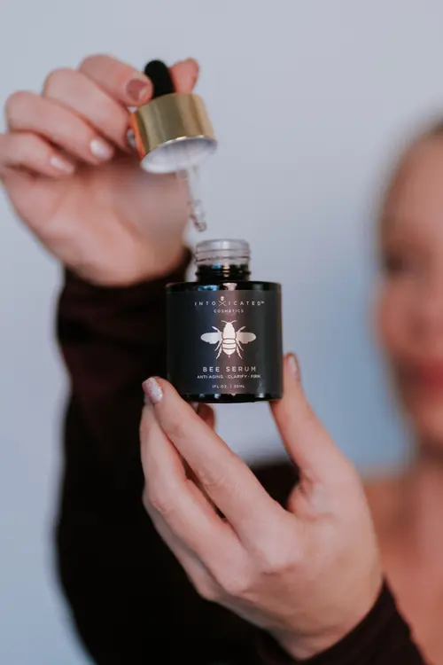 INTOXICATED COSMETICS Bee Serum | 1 Fl.oz./30ml | Boosts Blood Circulation, Promotes Collagen Production