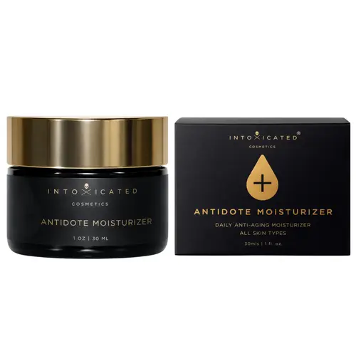 INTOXICATED COSMETICS Antidote Moisturizer | 1fl.oz/30ml | Collagen Boosting | Fine Line Smoothing | Hydrating Daily Moisturizer