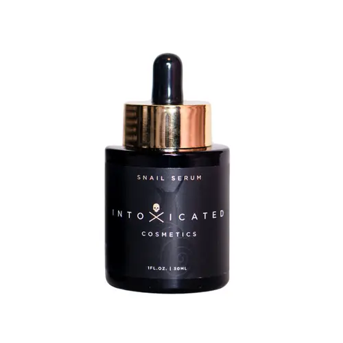 INTOXICATED COSMETICS Snail Serum | 1 Fl.oz./30ml | Hydrating & Anti-aging Skincare Treatment With Vegan Snail Venom Peptide & Vegan Snail Mucin - None