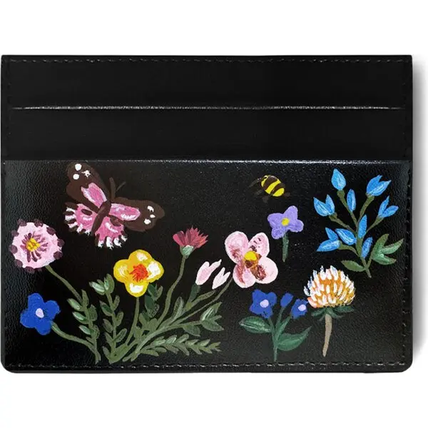 ALEPEL Cardholder - Pressed Flowers