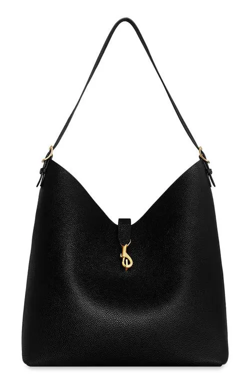 Rebecca Minkoff Megan Leather Hobo Bag - Black