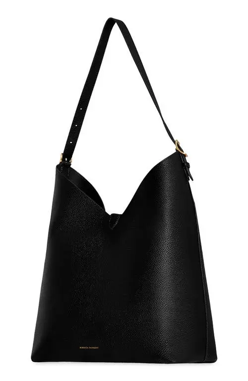 Rebecca Minkoff Megan Leather Hobo Bag - Black
