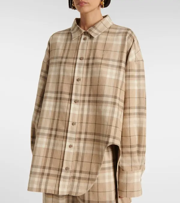 Attico Cotton-blend Shirt