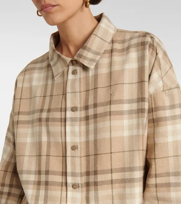 Attico Cotton-blend Shirt