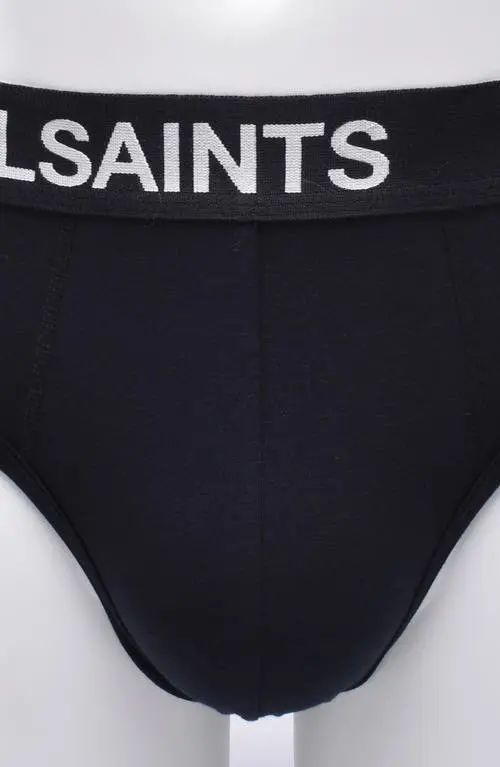 ALLSAINTS 3-pack Contour Pouch Stretch Modal Blend Briefs