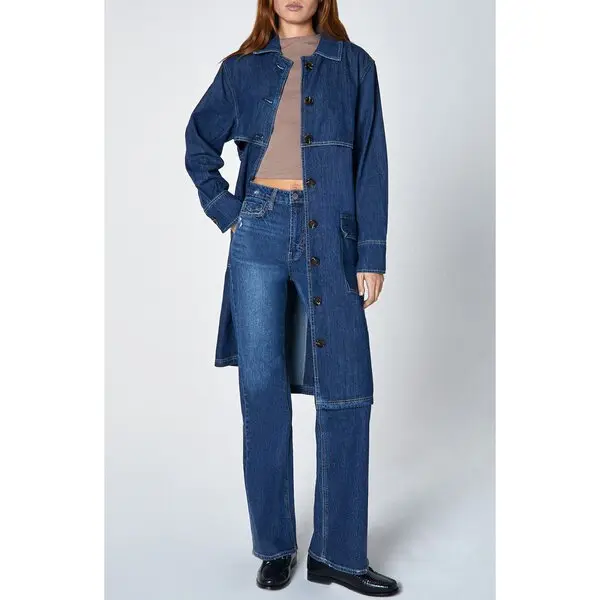 UNPUBLISHED Suki Denim Trench Coat