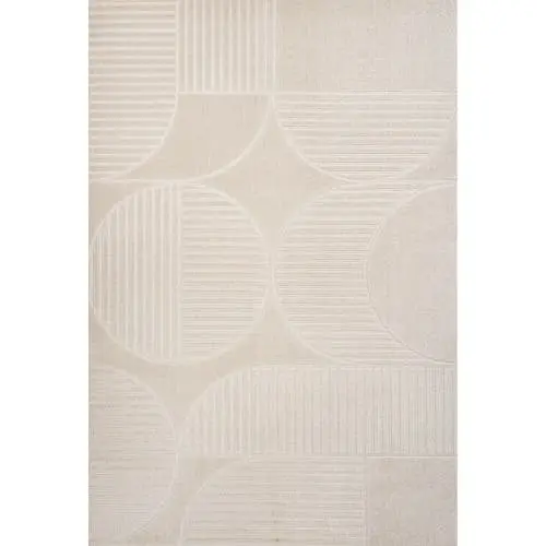 JONATHAN Y Nordby High-low Geometric Arch Scandi Striped Indoor/outdoor Area Rug - Ivory/cream
