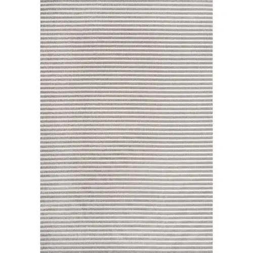 JONATHAN Y Aarhus High-low Minimalist Scandi Striped Indoor/outdoor Area Rug - Gray/ivory