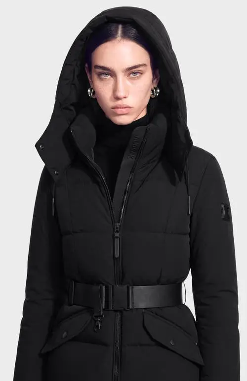 Rudsak Adeline Short Matte Down Puffer - Black