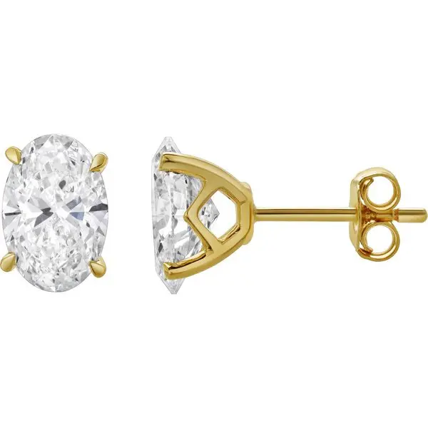LUVMYJEWELRY Ellora 14k Gold 2.03 Ct. Lab Grown Diamond Earrings - 14k Yellow Gold