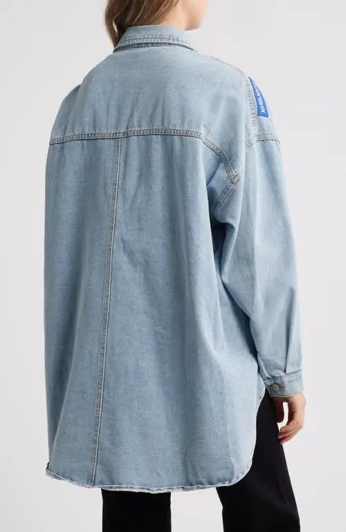 NIKKI LUND Thora Patch Denim Jacket