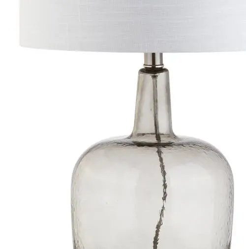 JONATHAN Y Augustine Glass Led Table Lamp