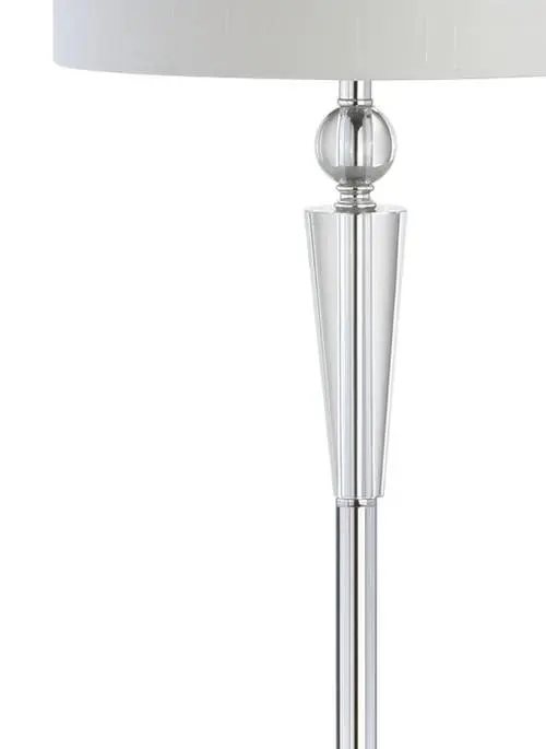 JONATHAN Y Reese Crystal Led Floor Lamp