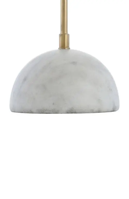 JONATHAN Y Stephen Metal/marble Led Table Lamp